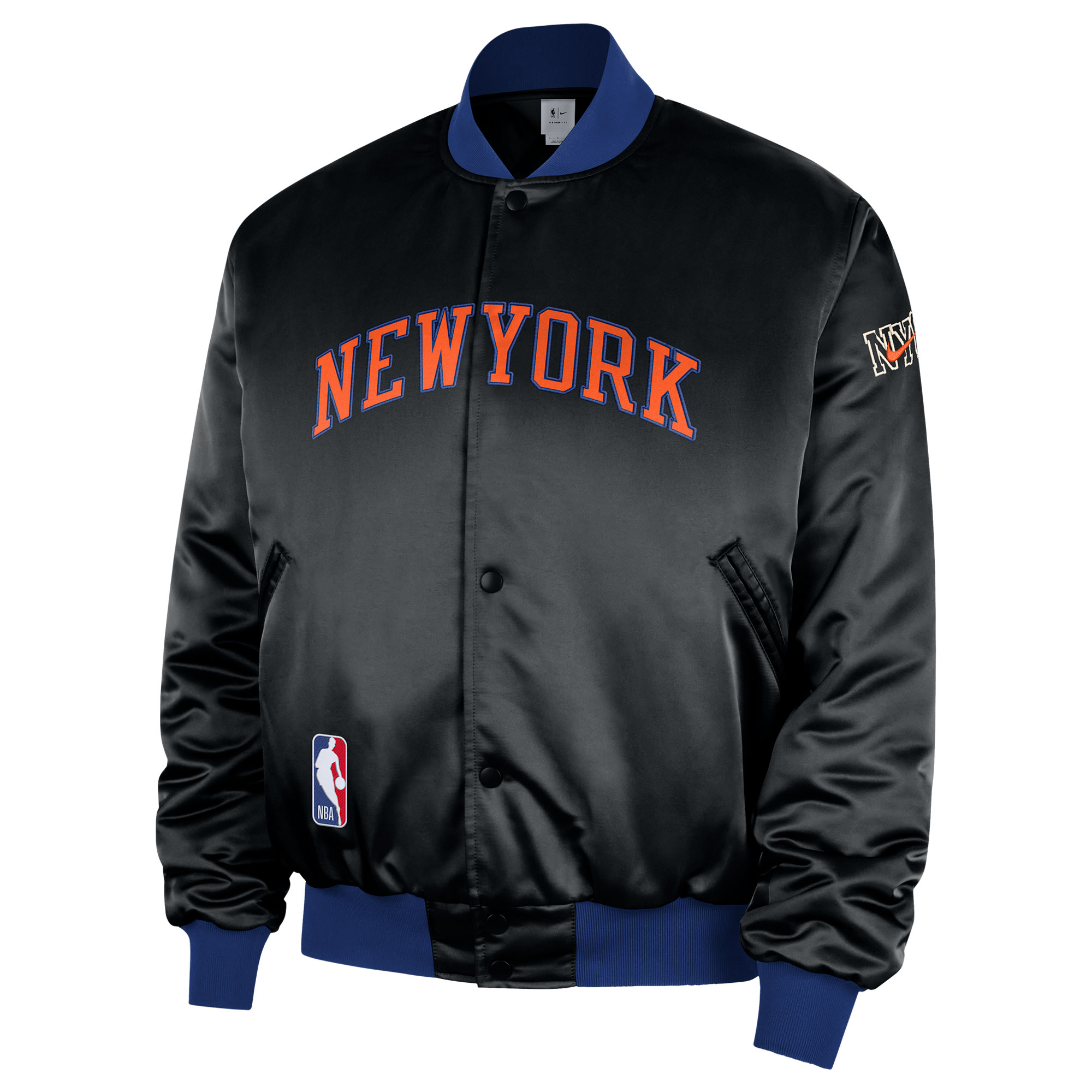 New York Knicks Nike 2025/26 City Edition Remix Courtside Full-Snap ...